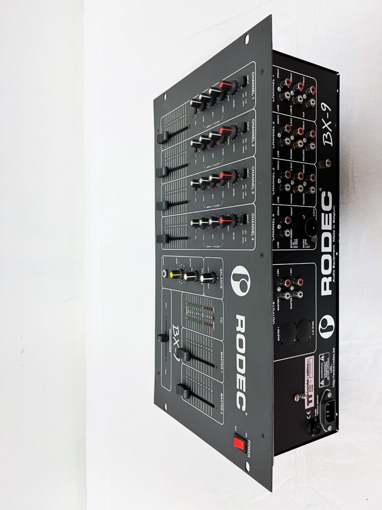 DJ audio mixer Rodec BX-9 | Vintage Toys for Boys